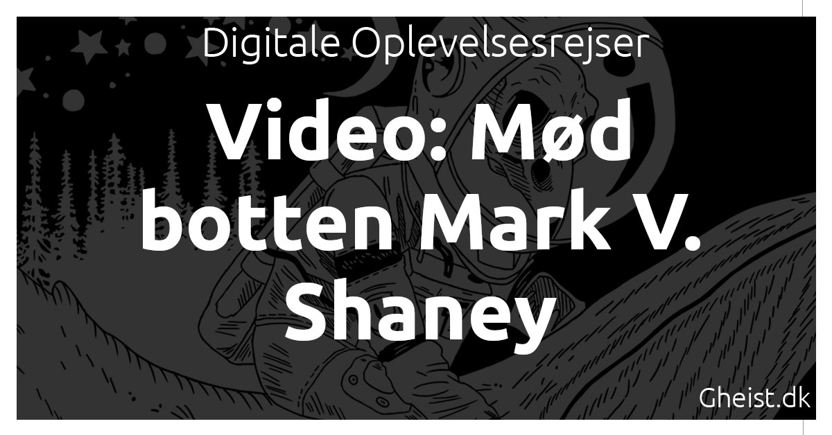Mød botten Mark V. Shaney » Gheist